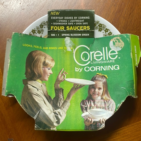 Corelle | Kitchen | Set Of 4 Spring Blossom Corelle Saucers | Poshmark